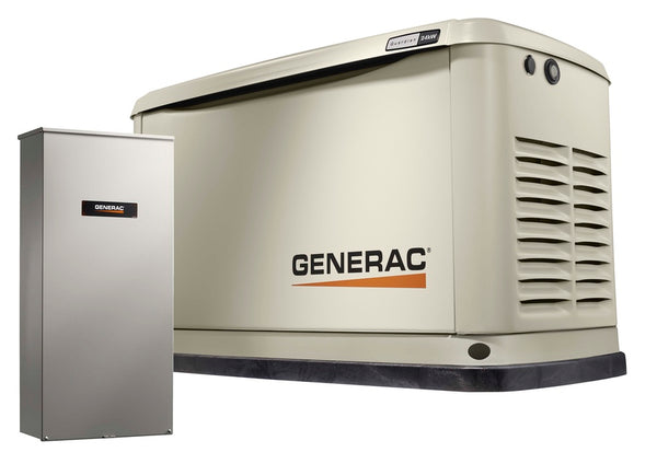 Generac Guardian 7210 24kW Aluminum Automatic Home Standby Generator w ...